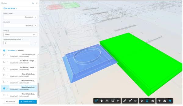 Clash Detection in Navisworks vs. Model Coordination in BIM 360 / ACC ...